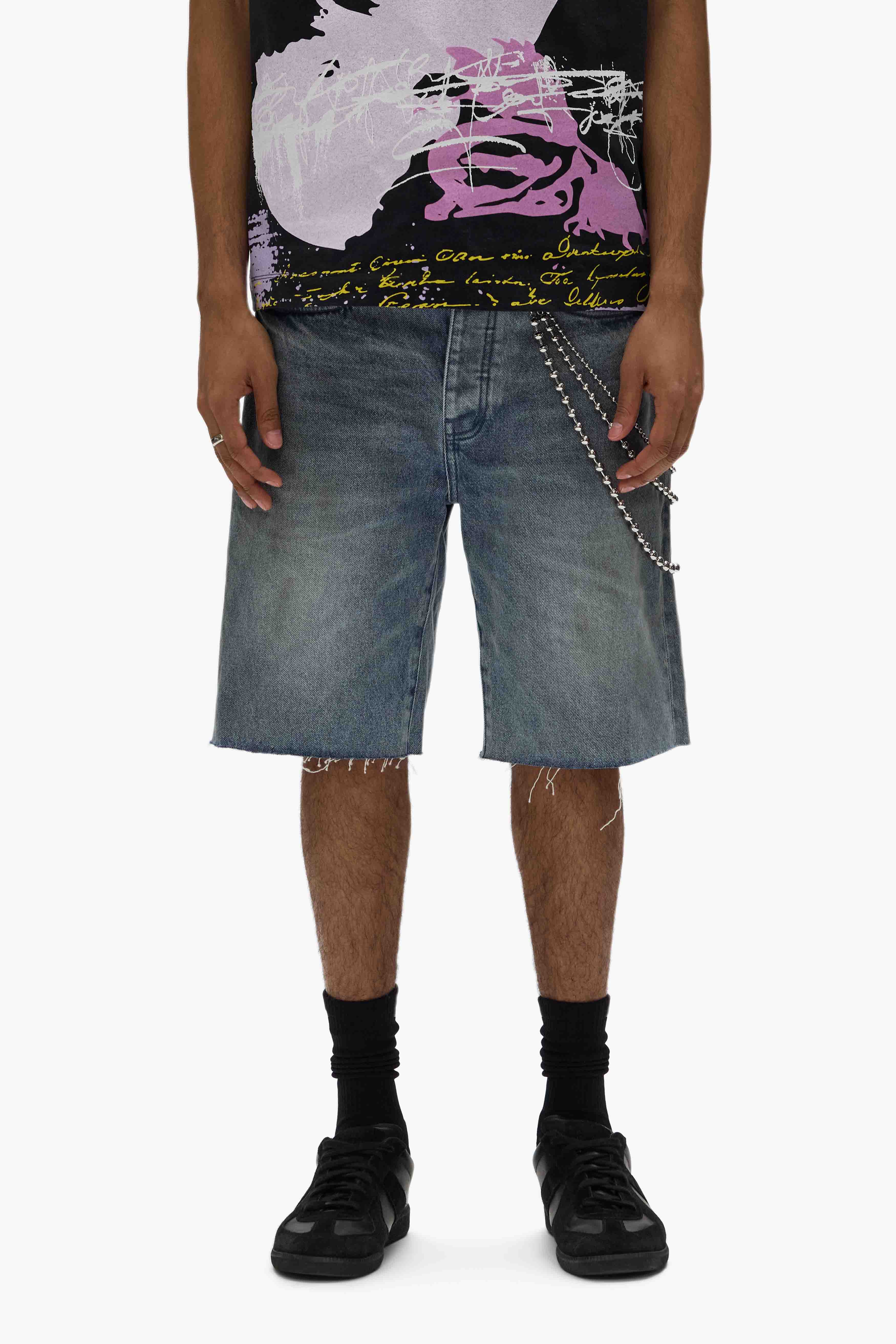 P059 Ferrous Steel Shorts – PURPLE BRAND