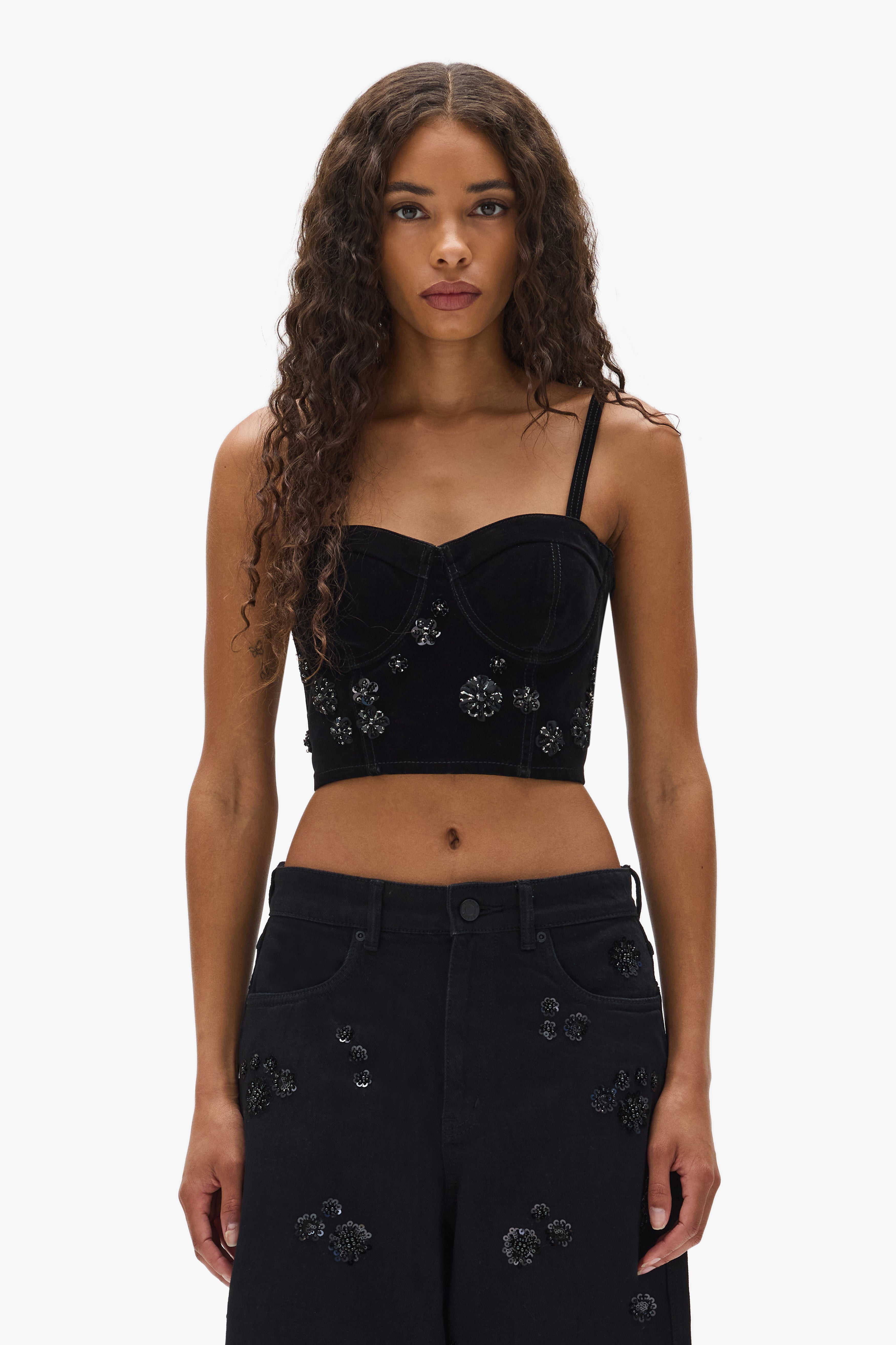 Embellished Corsette – PURPLE BRAND