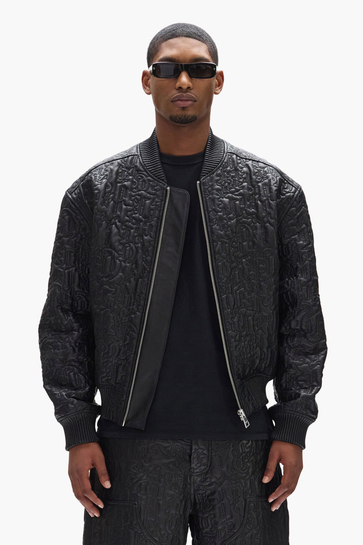 Gothic Bomber Jacket – PURPLE BRAND
